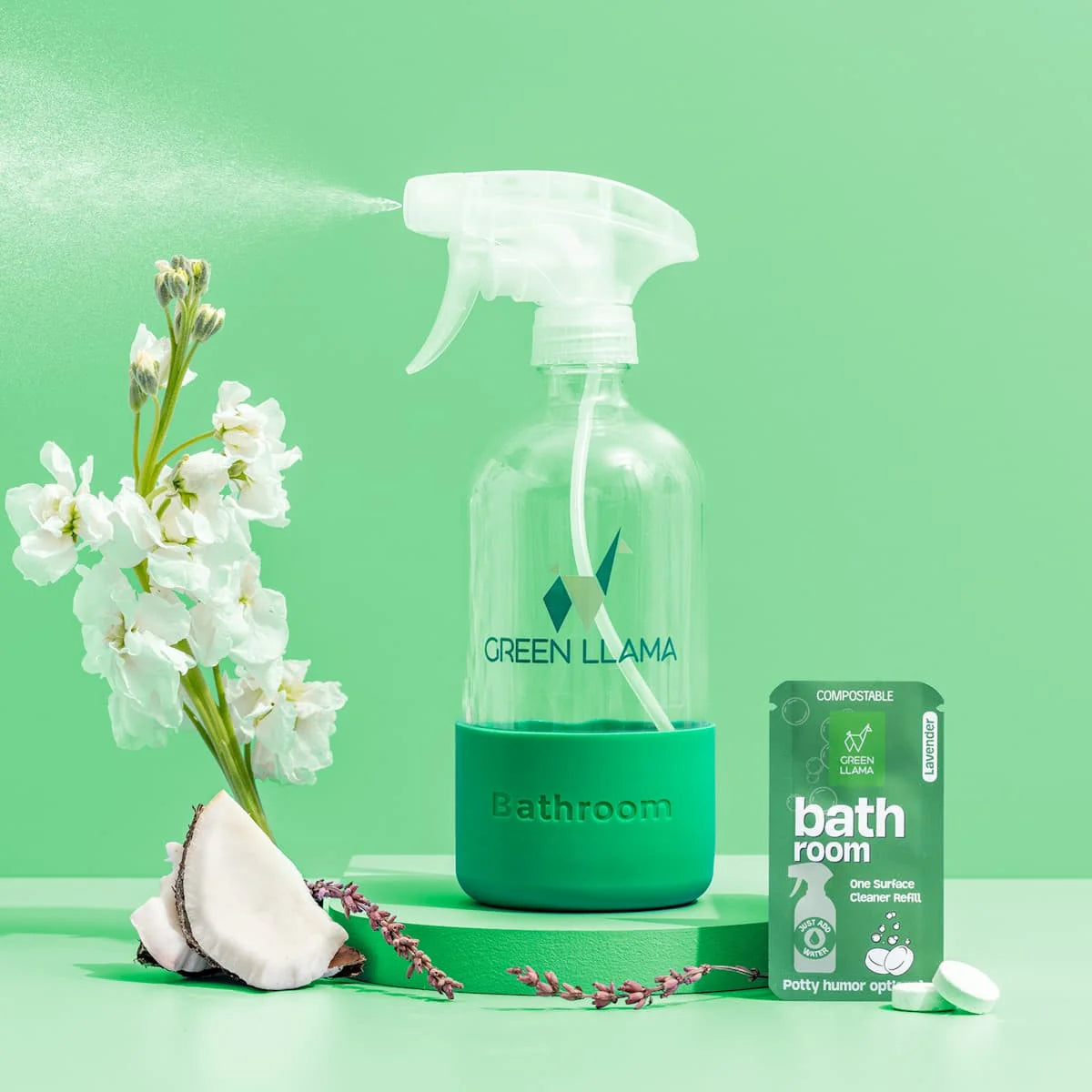 Bathroom Cleaning Kit & Refill Tablets | Zero Waste Home + Body | The ...