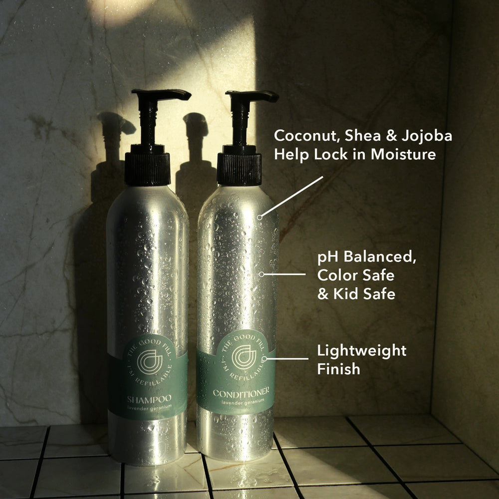 Lavender Geranium Conditioner & Refills | Zero Waste Home + Body ...