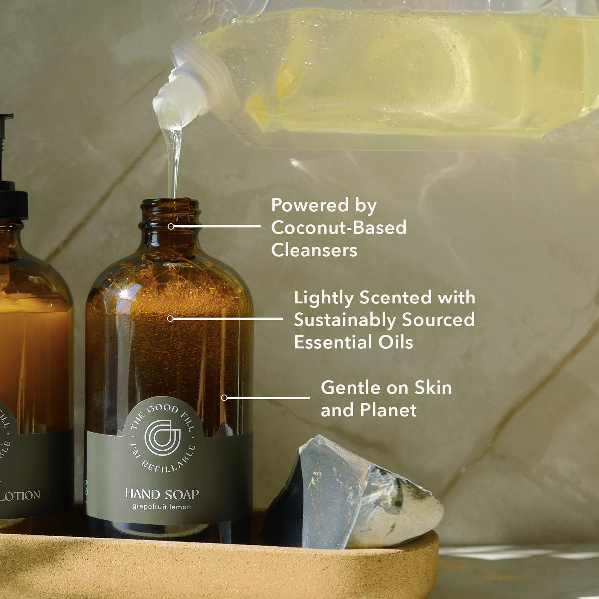 Hand Soap Refills | Zero Waste Home + Body | TheGoodFill.co